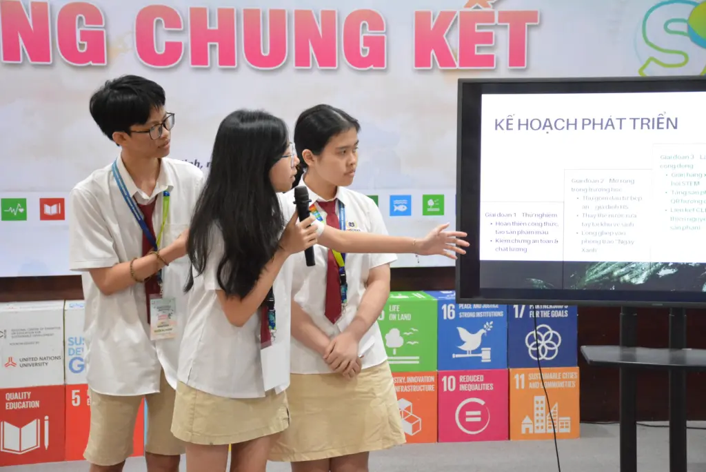 Chung kết SSC 2025: Gieo mầm sáng kiến xanh trong cộng đồng học sinh ...
